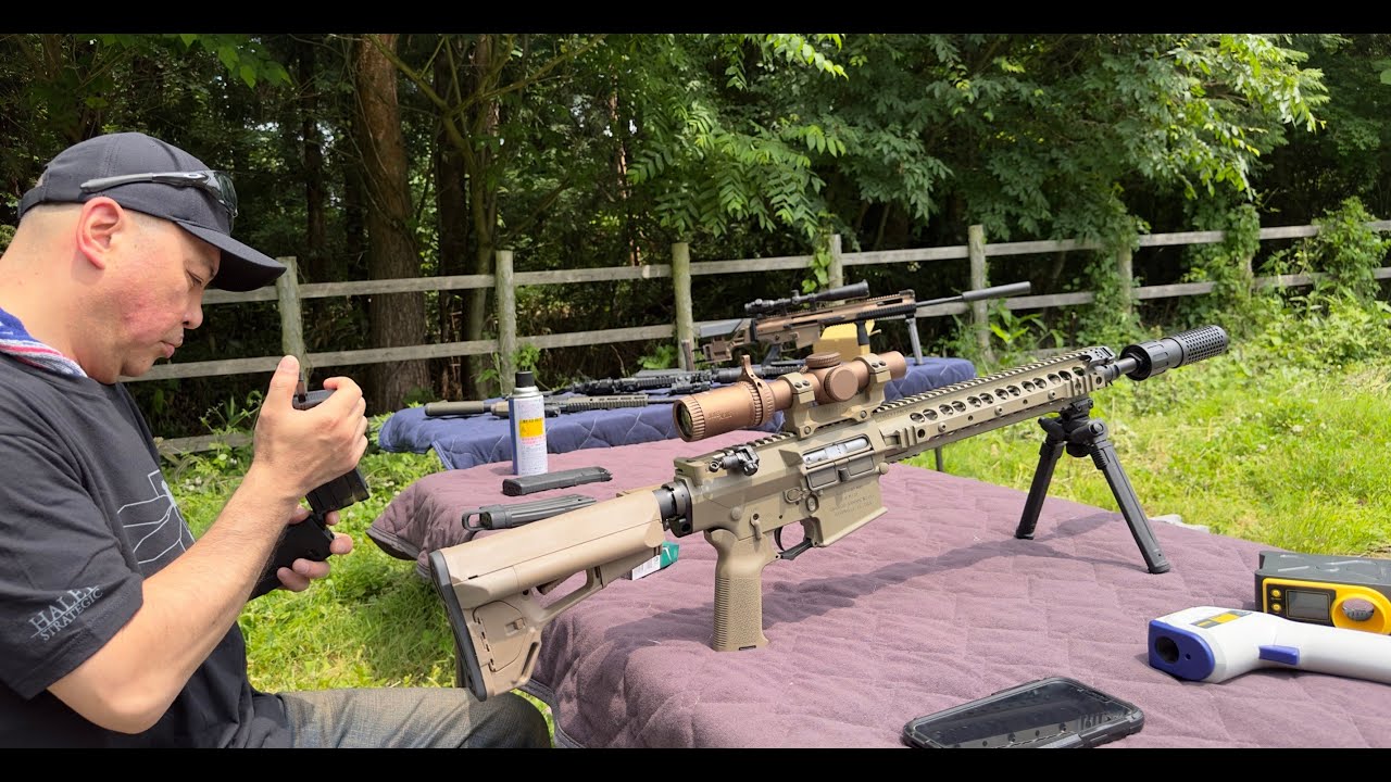 オバヘーさんコレクション VFC M110K GBB - YouTube