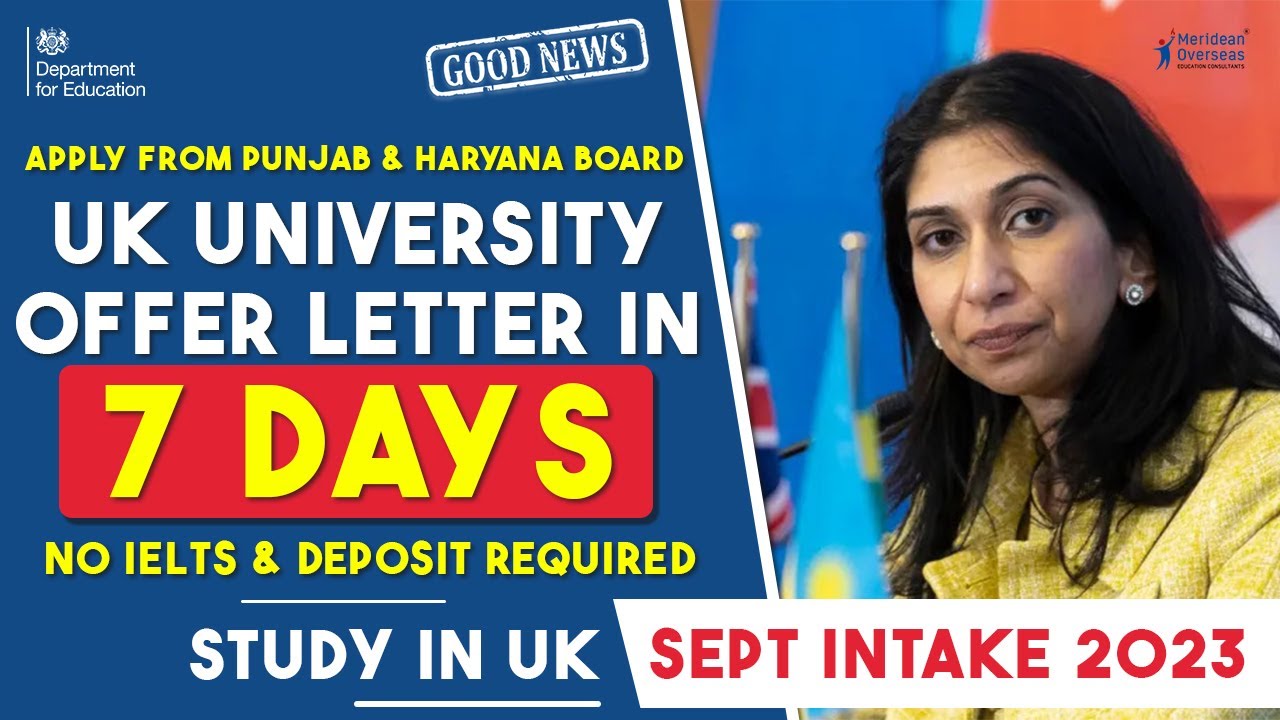 🔔 UK University Offer Letter in Just 7 Days: Punjab & Haryana Students ...