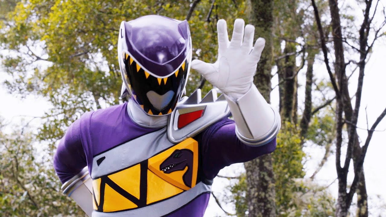 El Ranger Púrpura 🦖 Dino Super Charge ⚡ Power Rangers Para Niños - YouTube
