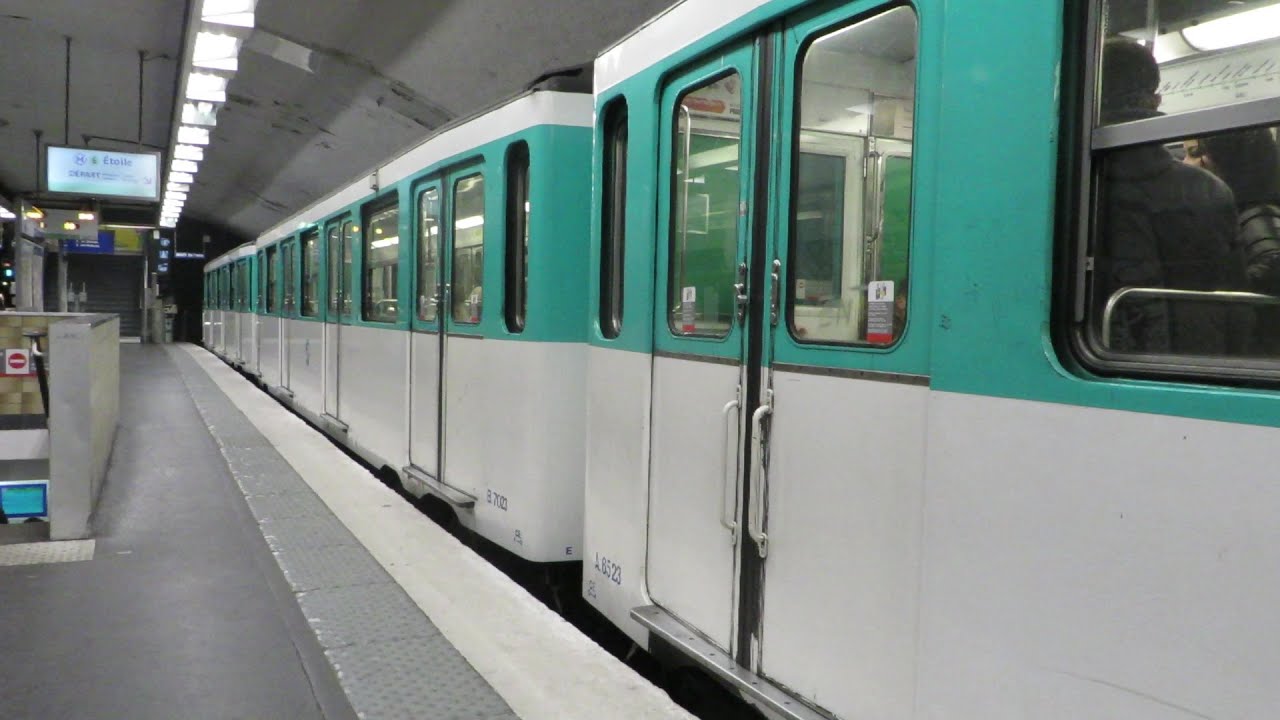 [Paris] MP73 Métro 6 - Nation - YouTube
