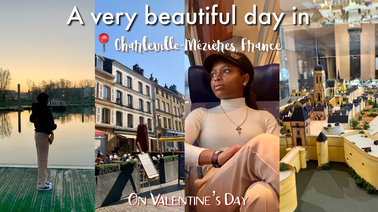 FRance travel vlog•a day in my life in Charleville-Mézières•parks ...
