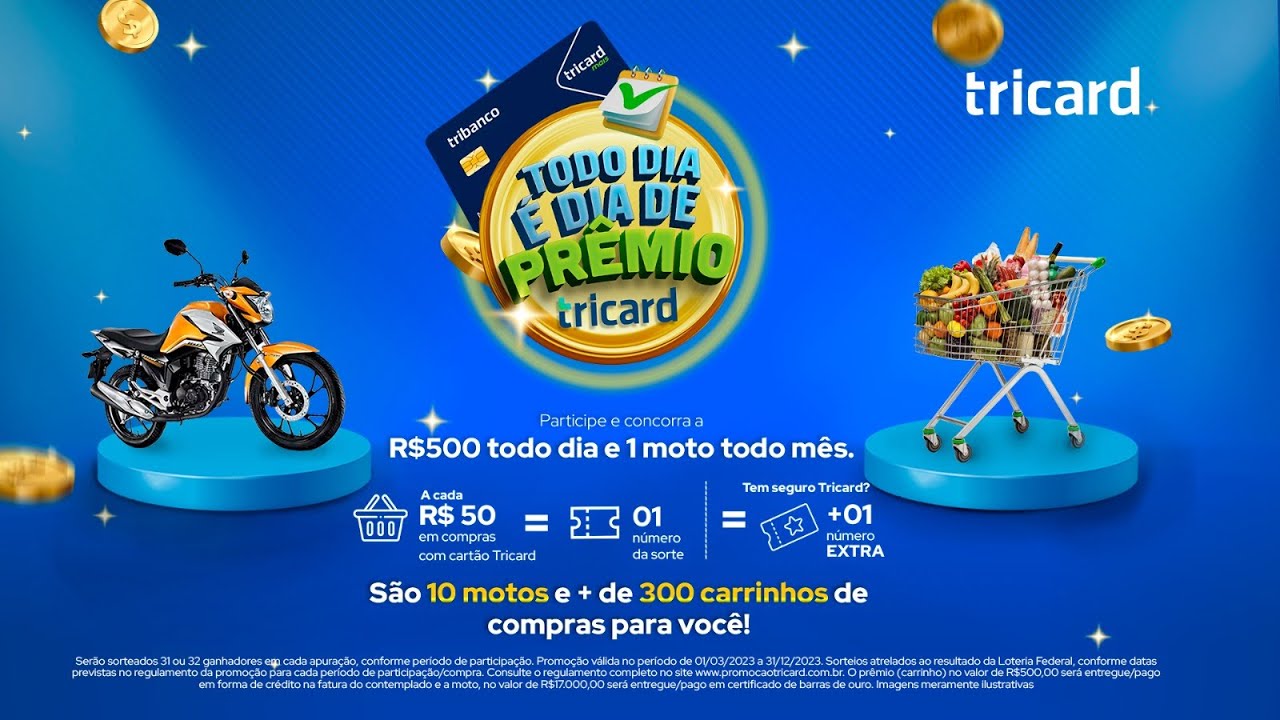 Promoção Tricard 2023 | Todo dia é dia de prêmio - YouTube