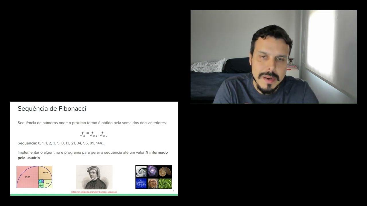 Aula Prática 5 ‐ Gerando a sequência de Fibonacci - YouTube