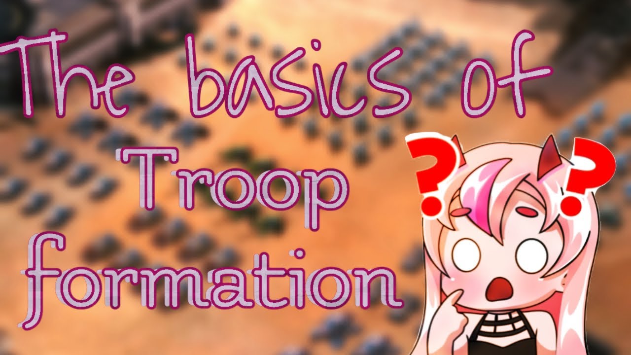 Livestream: Going through the basics about troop formation #AOZ # ...