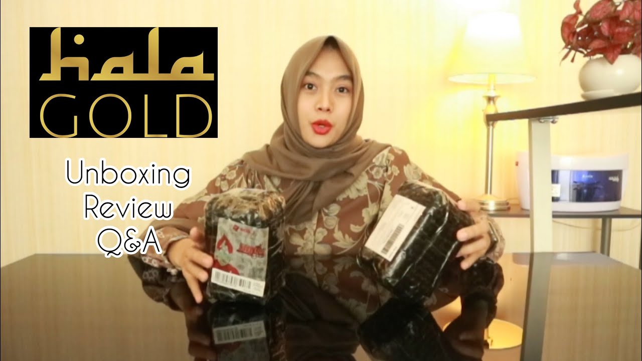 Hala Gold, unboxing review Q&A - YouTube