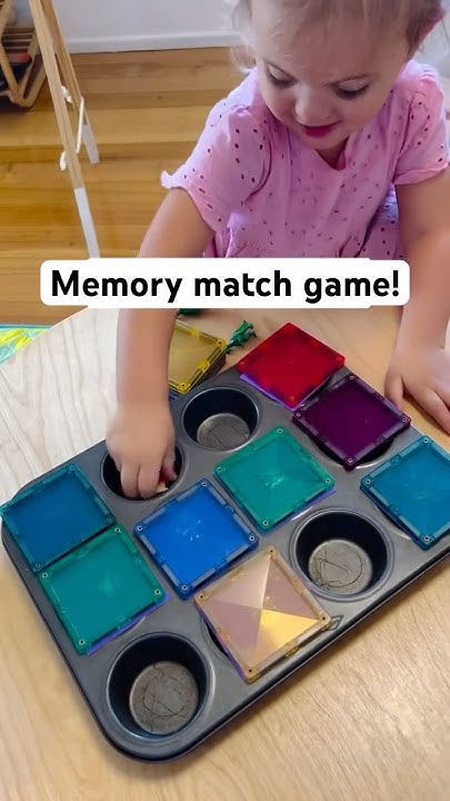 EASY Setup Muffin Tin Memory Game! - YouTube