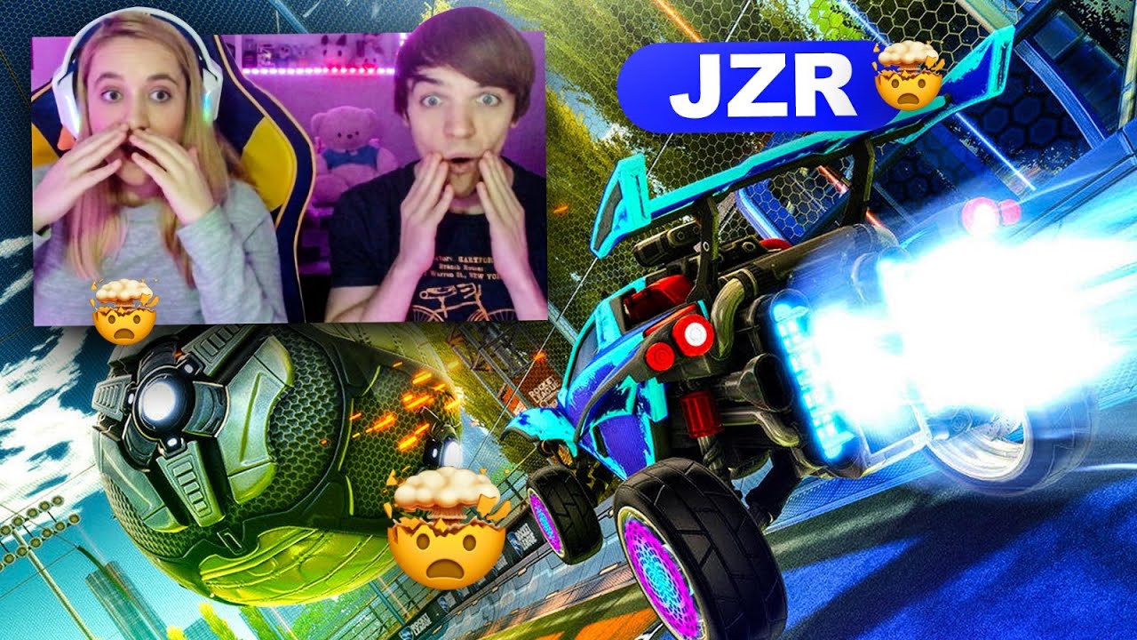 REACCIONANDO A LOS MEJORES GOLES de *JZR* en ROCKET LEAGUE 🚀 - YouTube
