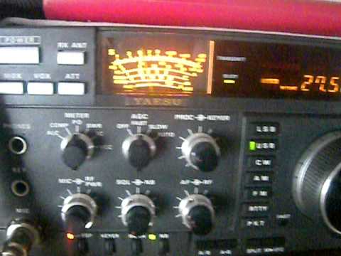 RX with YAESU FT 990 - YouTube