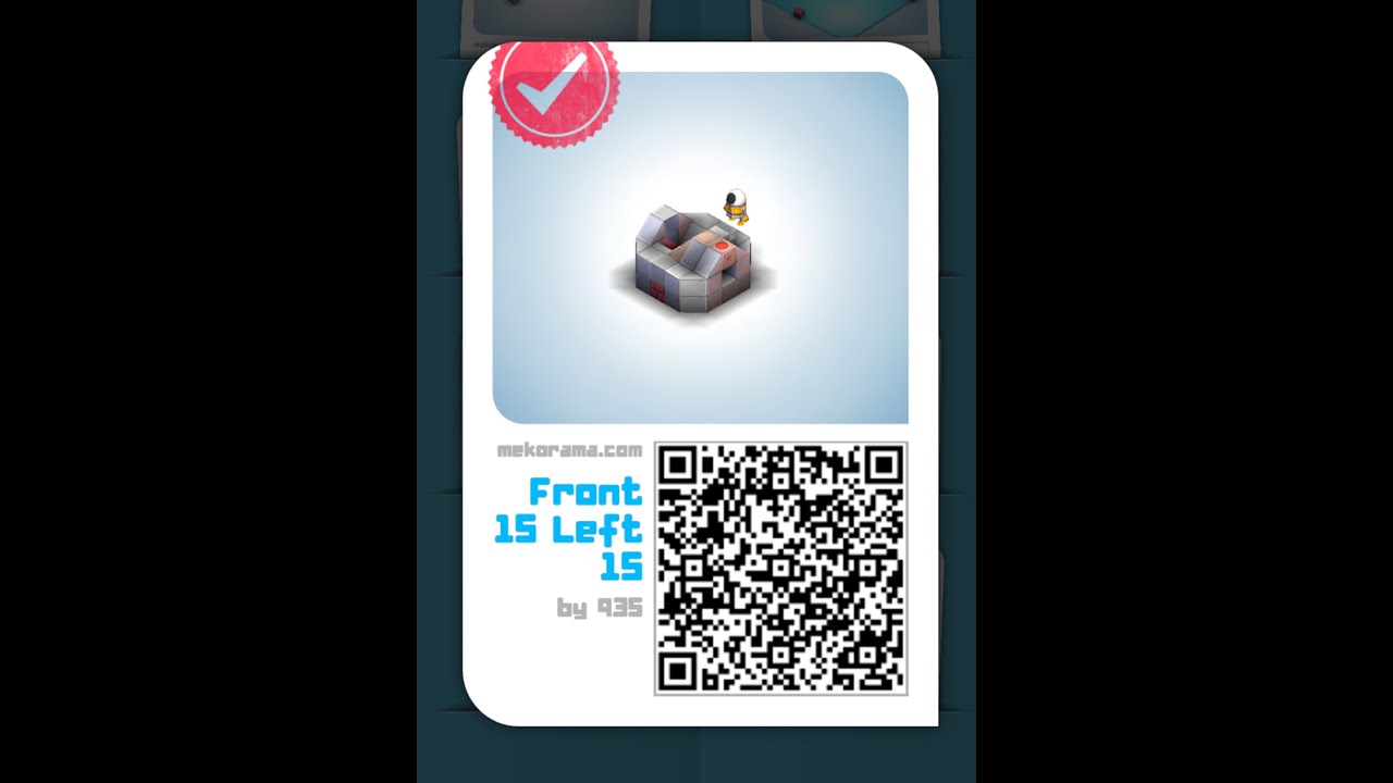 Mekorama Level - Front 15 Left 15 - YouTube