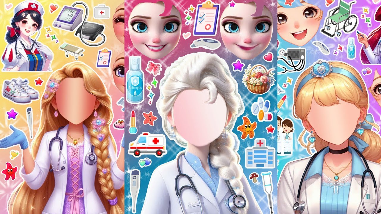 ディズニープリンセス DIY Frozen Sticker Book Elsa, Anna, Rapunzel Cinderella ...