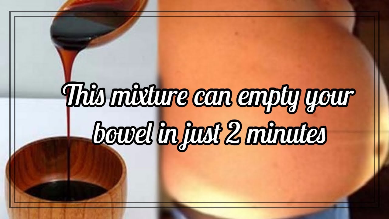 🙂 This mixture can empty your bowel in just 2 minutes | Useful info ...