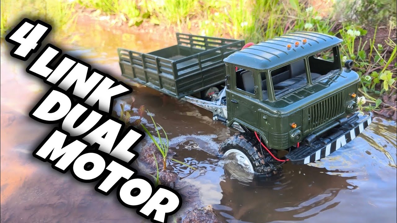 DUAL MOTOR & 4 LINK - MN66 - CUSTOM BUILD - FRAME & LINKS PART 1 - YouTube