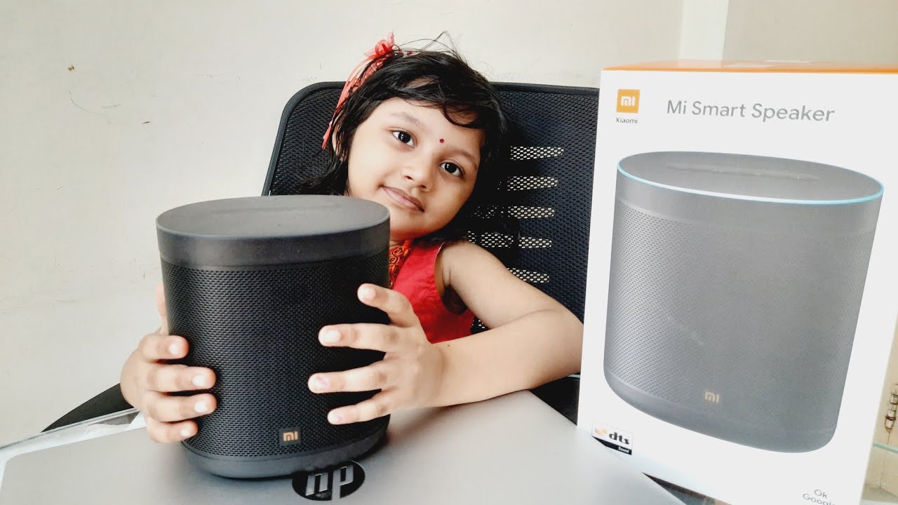 Playing with Google Assistant . OK Google. Unboxing MI Smart Speaker 🔊 ...