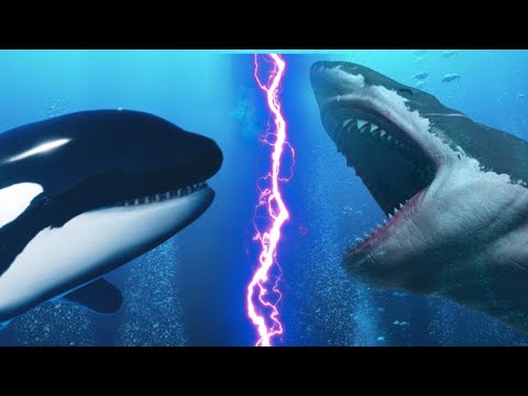 MEGALODON VS ORCA - Who is Most Powerful Ocean Predator - YouTube