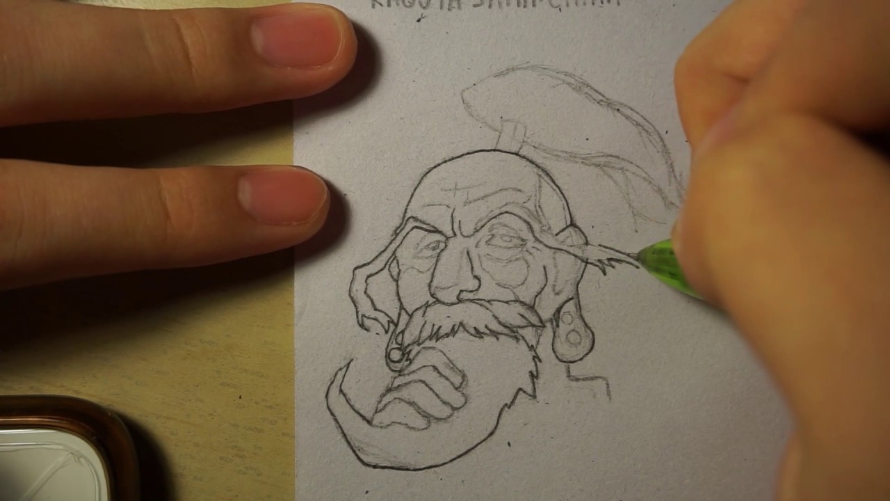 How to Draw Isaac Netero from Hunter x Hunter - YouTube