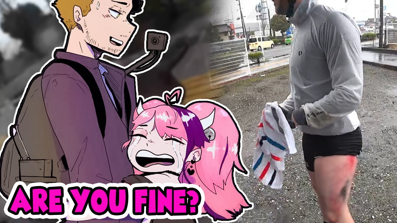 Ironmouse First Time Reaction To CDawgVA Injury During The Cyclothon - YouTube