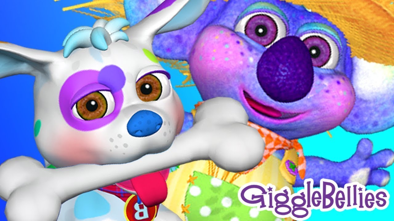 Bingo Song | Bingo The Dog | GiggleBellies | Nursery Rhymes for ...