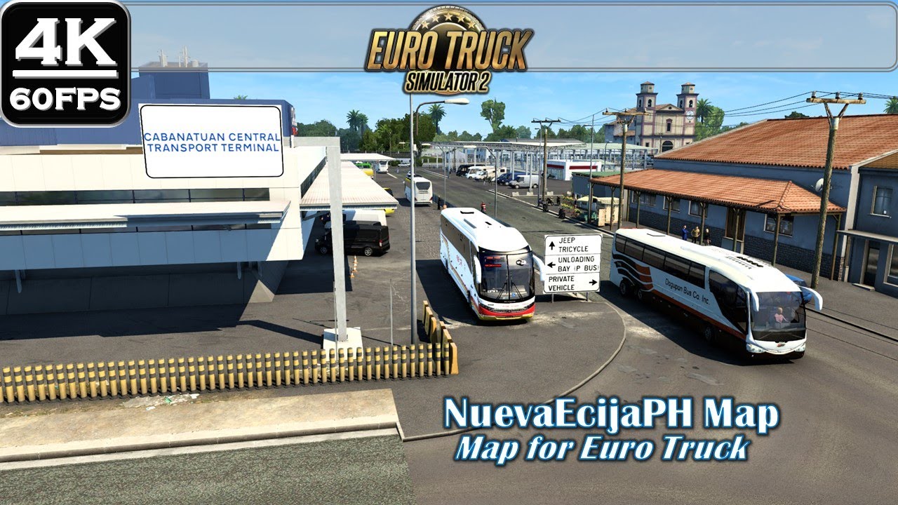Nueva Ecija Philippine Map for Euro Truck Simulator 2 Official Trailer ...