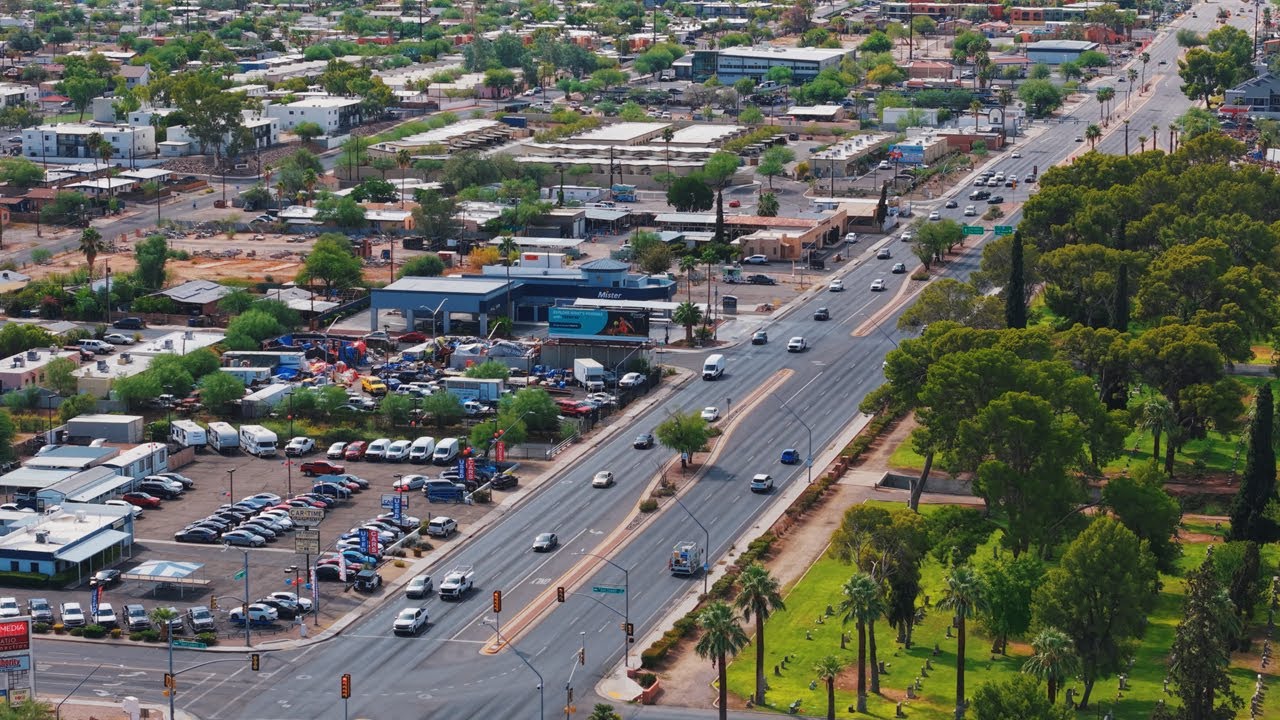 Tucson Oracle Rd Drone Footage | Southwest Drone Tech - YouTube