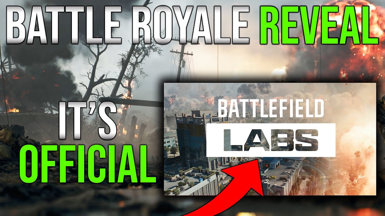 Battlefield Battle Royale Officially Revealed! Playtest Begins Tomorrow ...