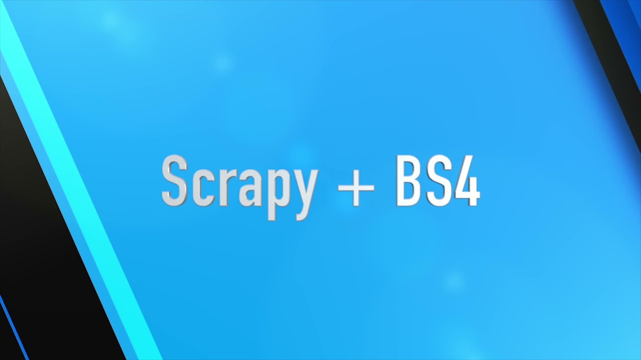 How To Use BeautifulSoup With Scrapy YouTube How To Use BeautifulSoup With Scrapy YouTube