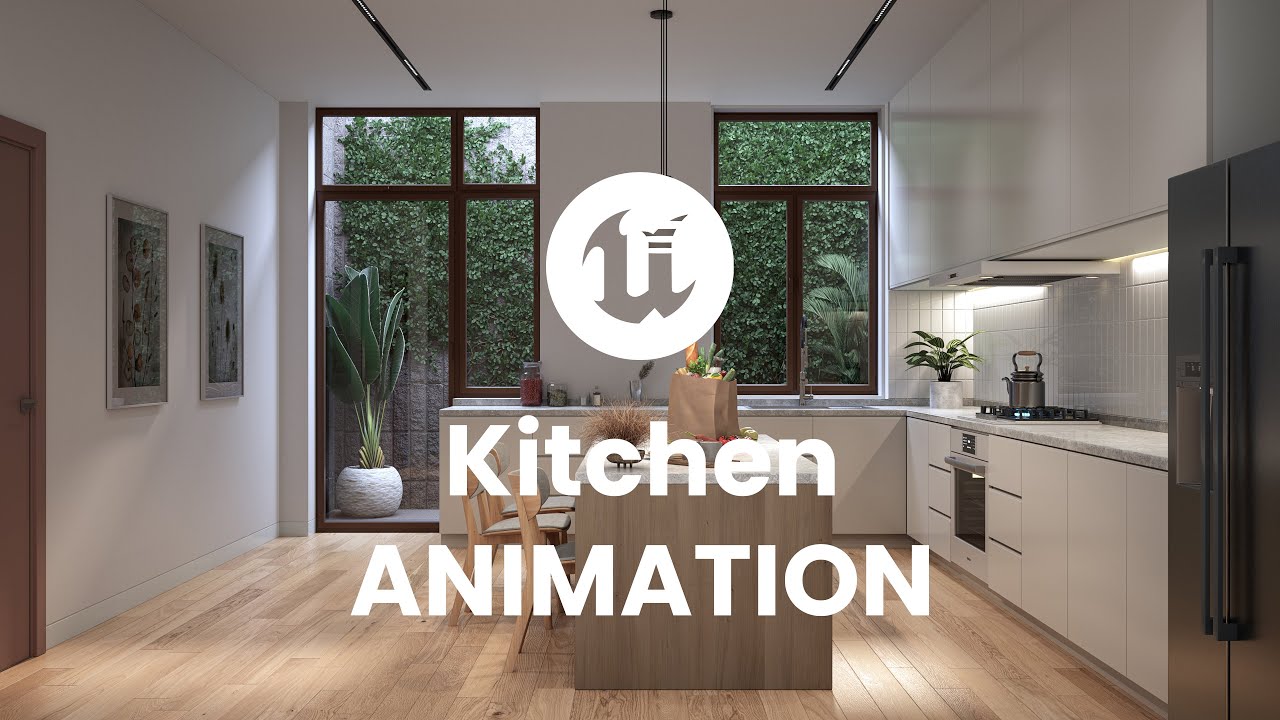 CGI KITCHEN | Architectural Animation | ArchViz | Unreal Engine 5.4 - YouTube