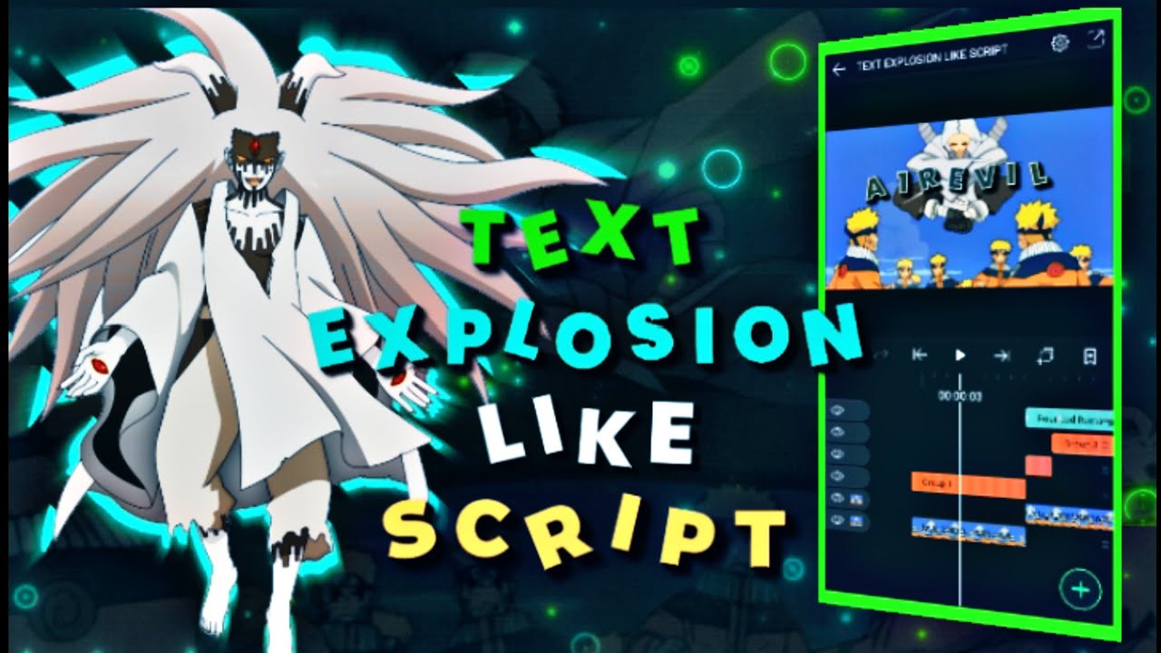 Text Explosion Like @ScriptAmv Alight Motion Tutorial - YouTube