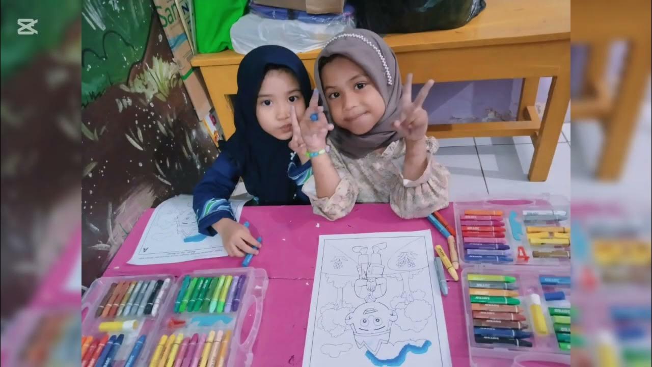 Lomba Mewarnai dalam rangka memperingati hari Kartini @kbtkital-hikmah6027 25 april 2024 - YouTube