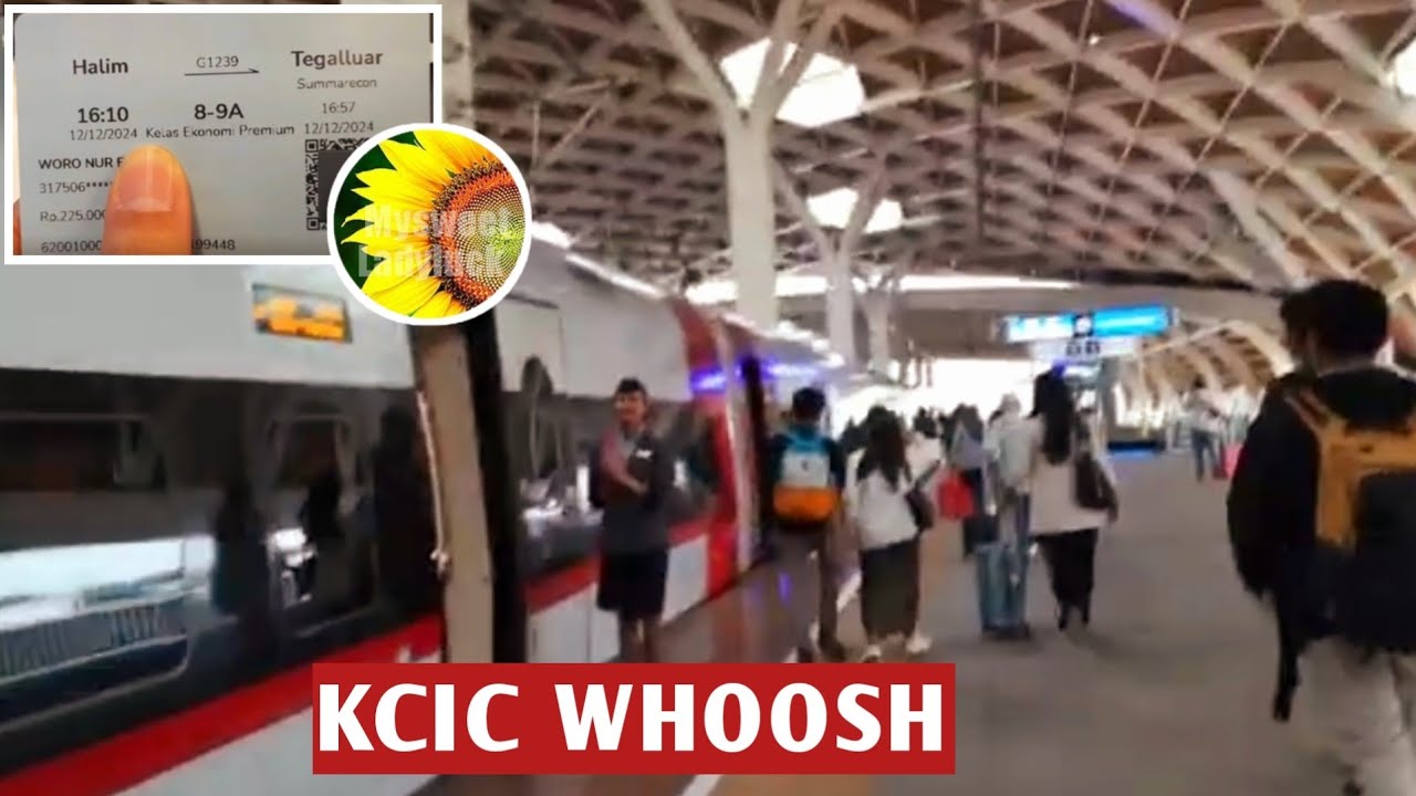Smooth Whoosh KCIC | Kereta Api Cepat Jakarta - Bandung | DAMRI Bandara ...
