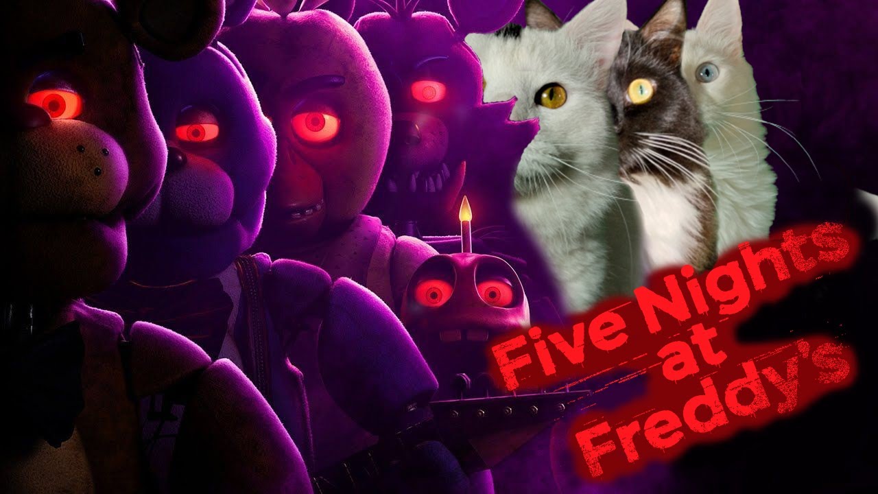 Five Nights At Freddy's Teaser, but With Cats - YouTube