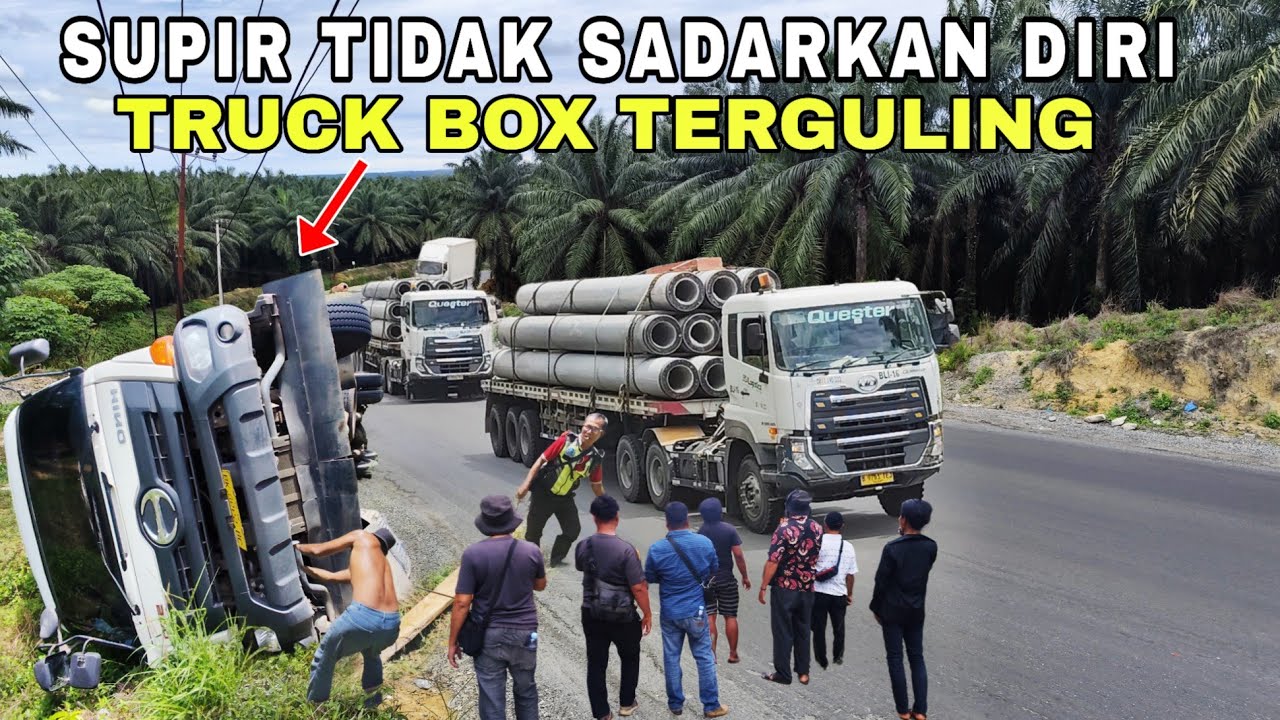 Supir Tidak Sadarkan Diri Saat Mobil Jalan Hingga Terguling - YouTube