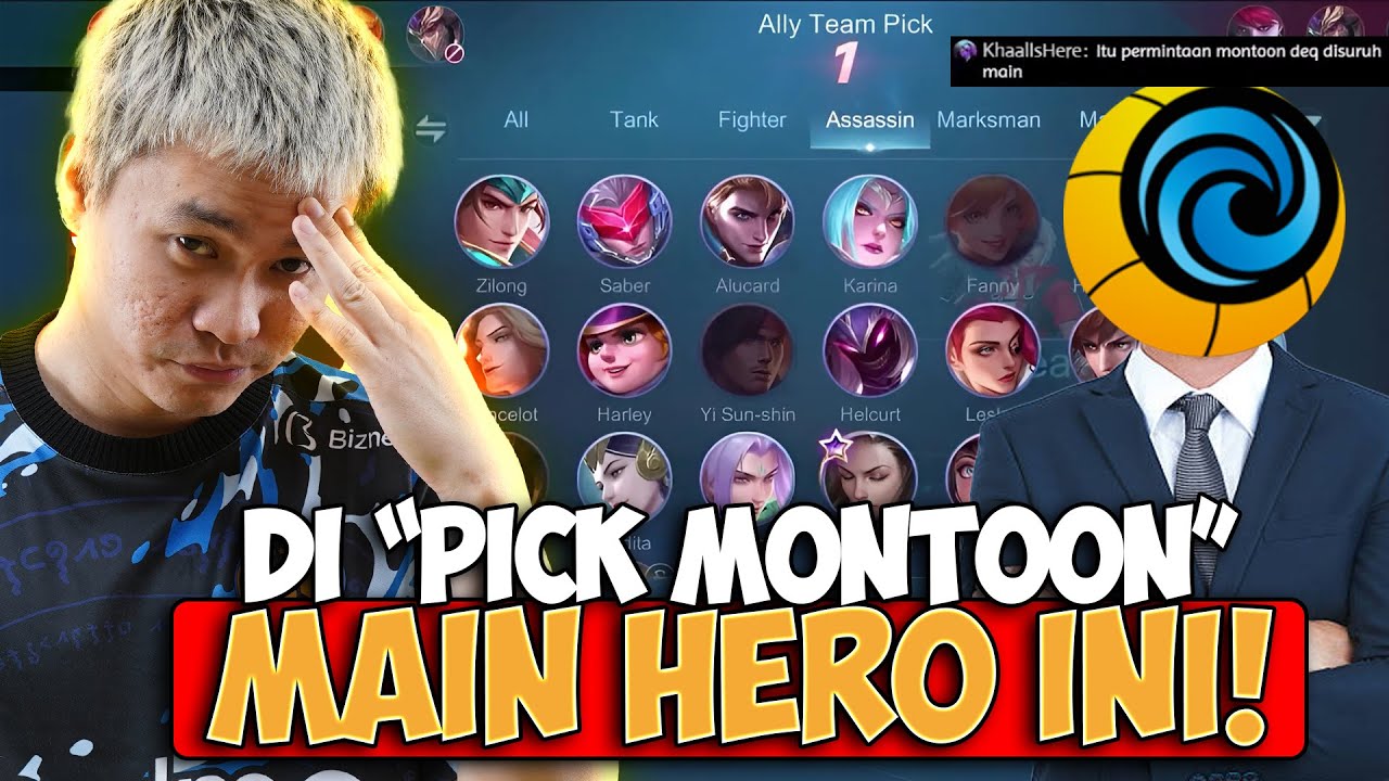 GACHA HERO, MALAH DISURUH MAIN INI SAMA MONTOON!! - Mobile Legends ...