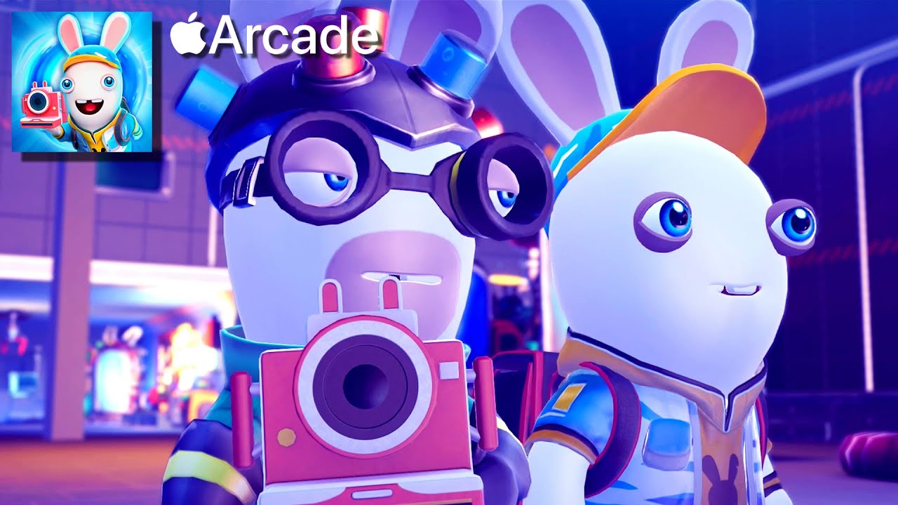 Rabbids Legends of the Multiverse Apple Arcade Gameplay - YouTube
