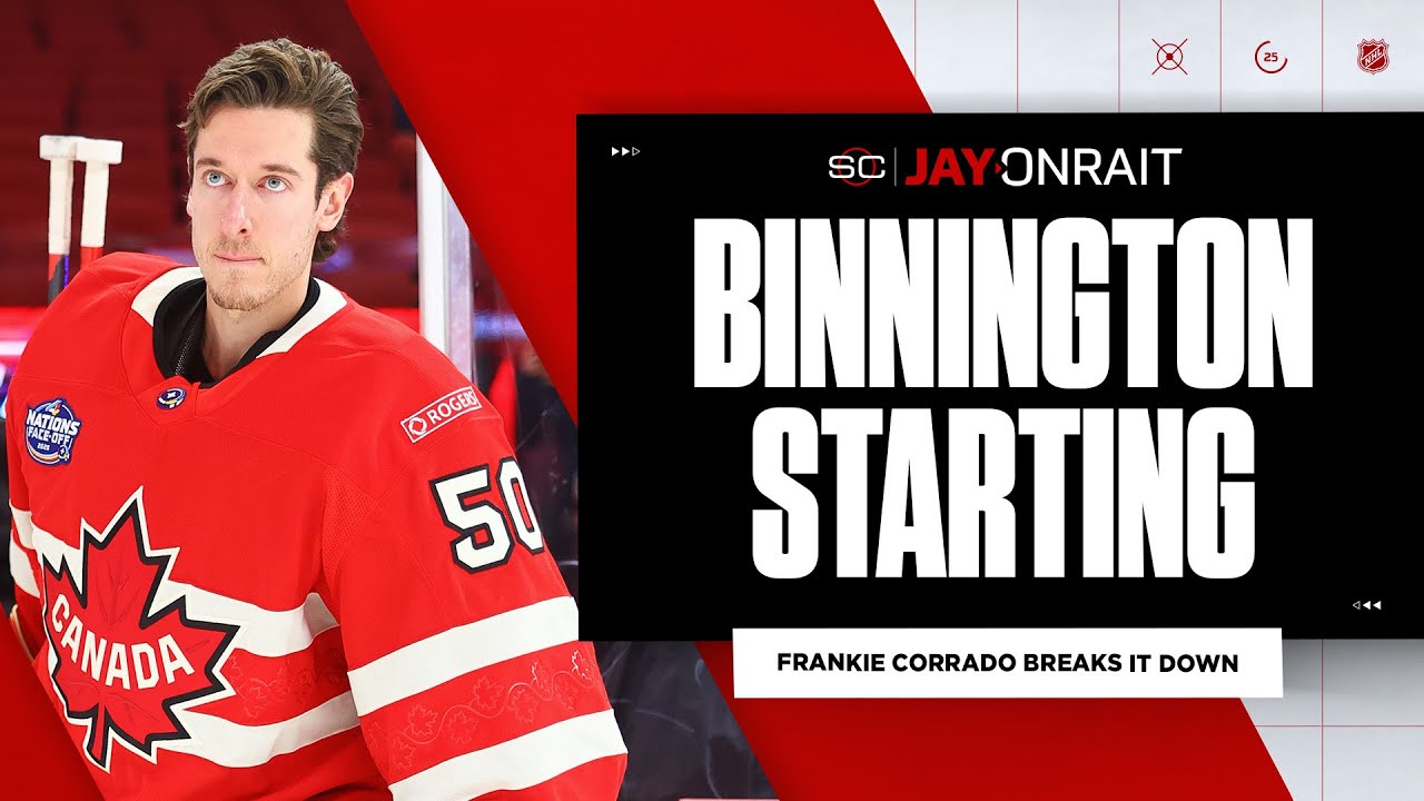 Is it right call making Binnington Canada’s starting goalie? - YouTube