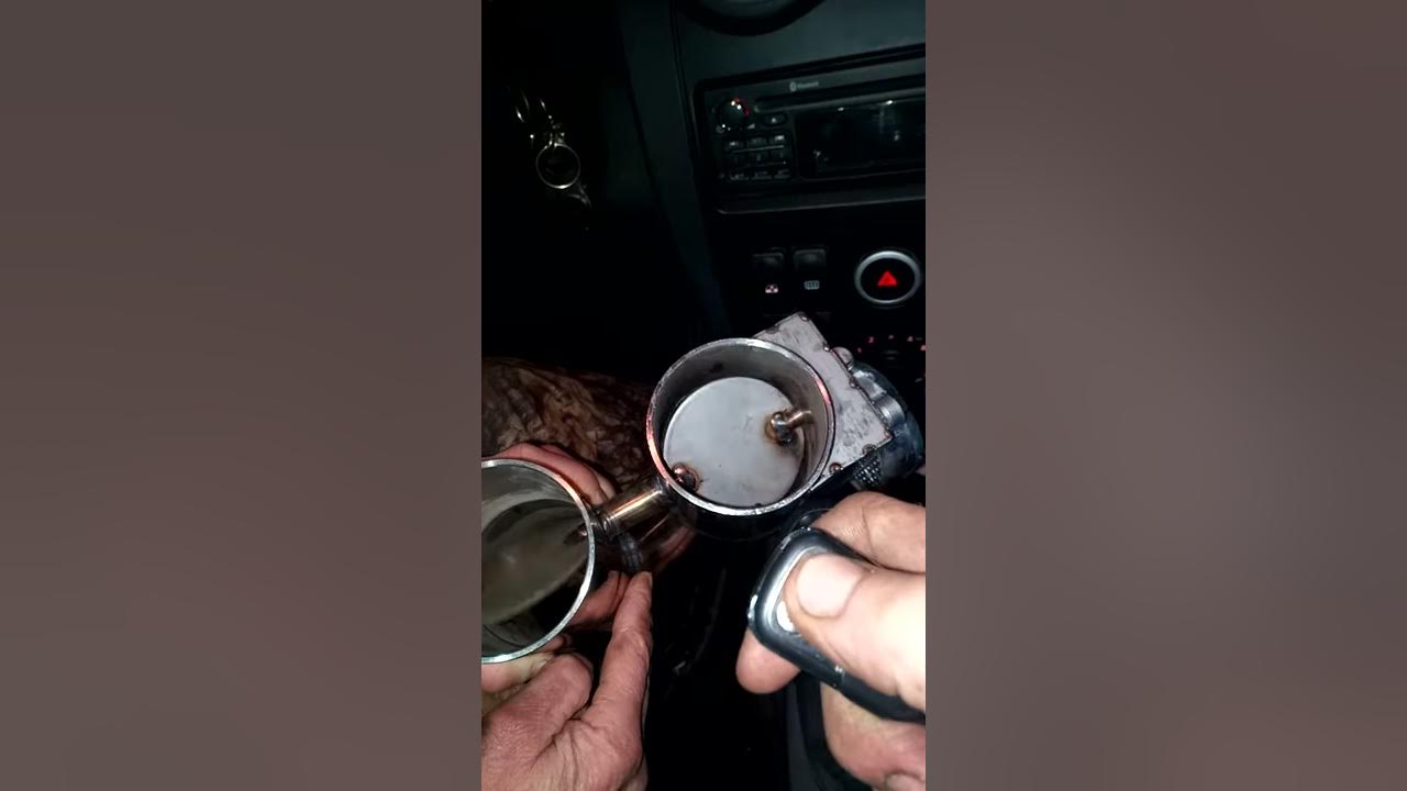 Заслонка в выхлопную трубу! - YouTube