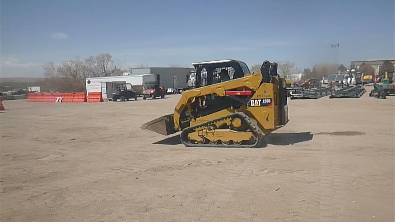 Lot 603 | 2016 CAT 259D 2spd Compact Track Loader - YouTube