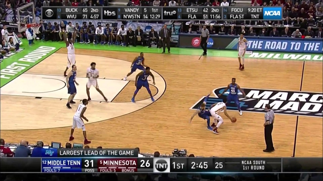 Middle Tennessee - 131 Zone Base Defense - YouTube