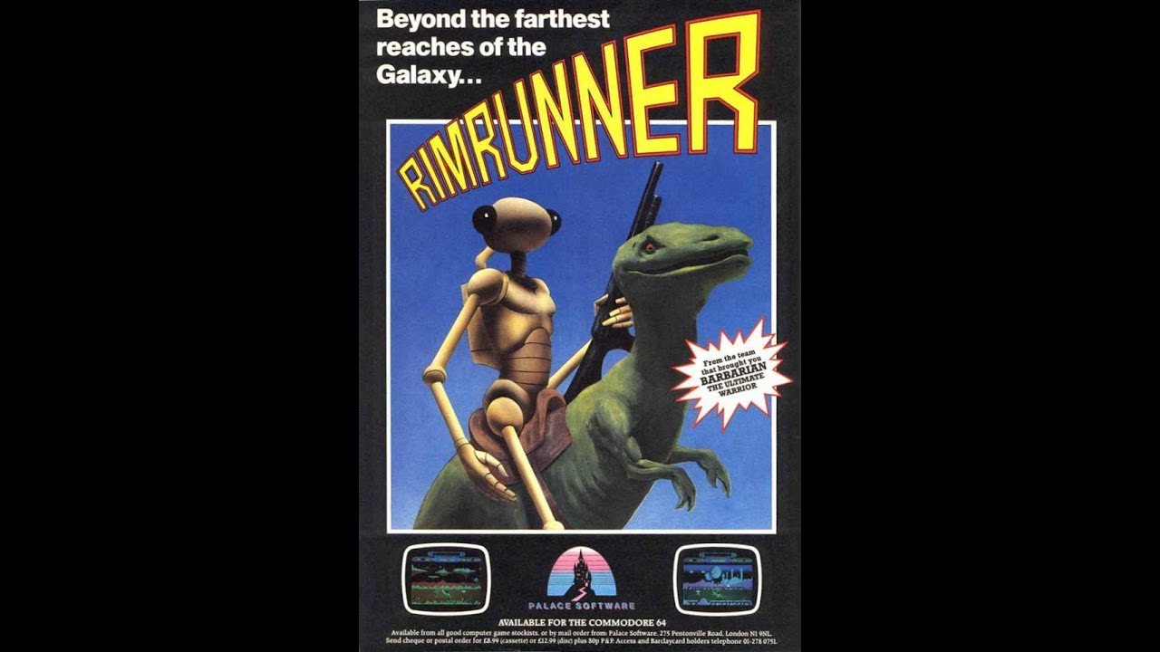 C64 gameplay 🔵 Rimrunner 🔴 - YouTube