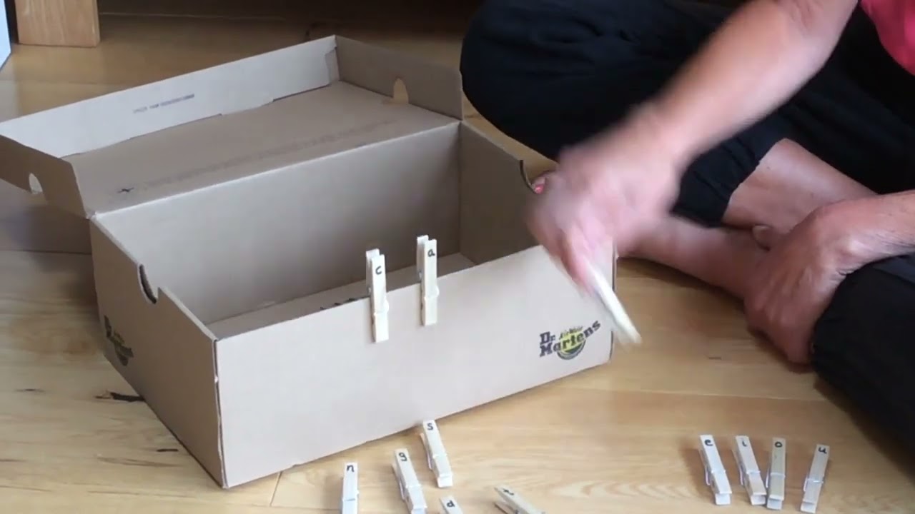 Peg Letters - YouTube