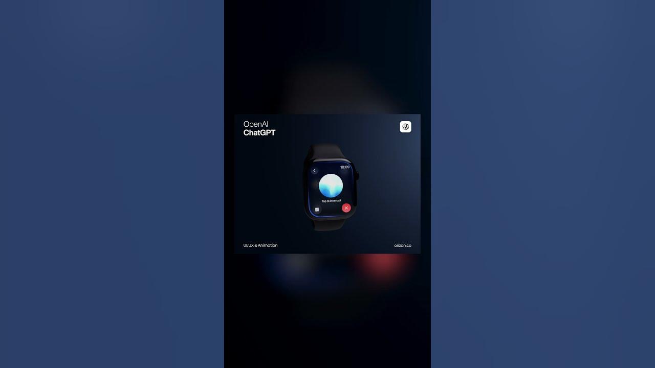 ChatGPT & AI on Apple Watch Animation - YouTube