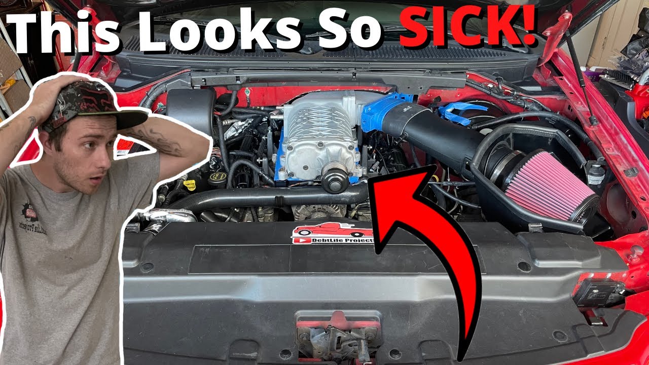 Cutting up my Ford Lightning so this GT500 2.3 TVS Supercharger will ...