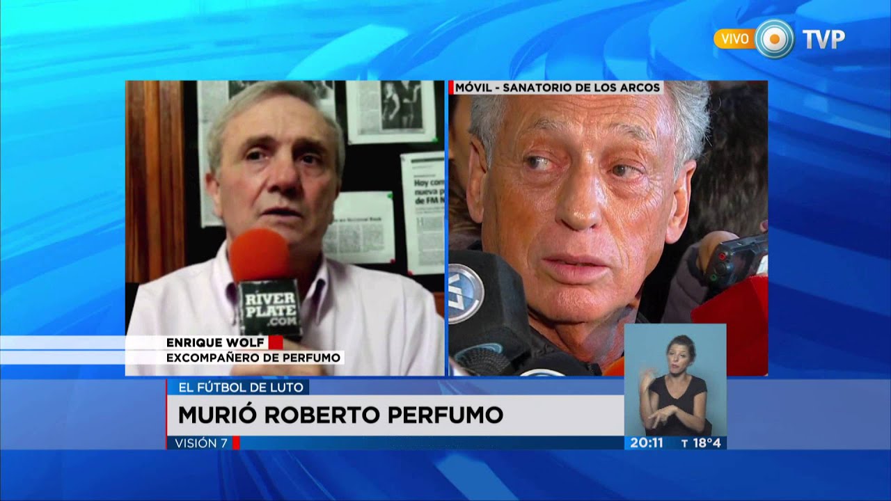 Visión 7 - Murió Roberto Perfumo, el "Mariscal" - YouTube