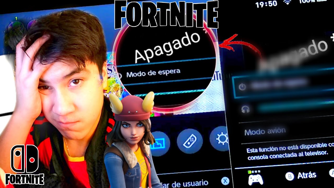 Apago la Nintendo Switch en medio de la partida!! 😱😱 - YouTube