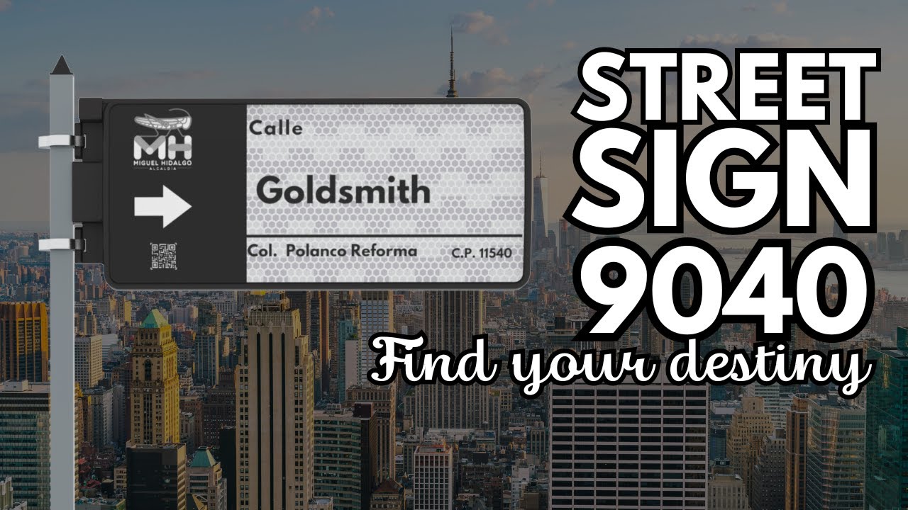 The Best To Find Your Destiny: Solar Street Sign 90-40 - YouTube
