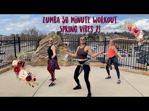 Zumba 30 Minute Workout - Spring Vibes 2 - YouTube