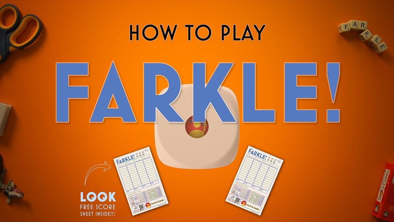 How to play FARKLE - Quick, Social, and Strategic Dice Fun - YouTube