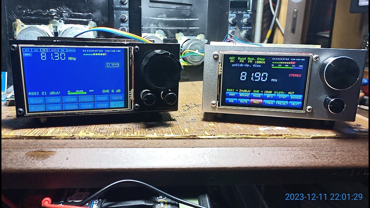 yo2ldk 4インチ画面の無料ダウンロード版 SI4735-4inch-RDS_infoNEW_B です。綺麗にまとまっている画面プログラム ...