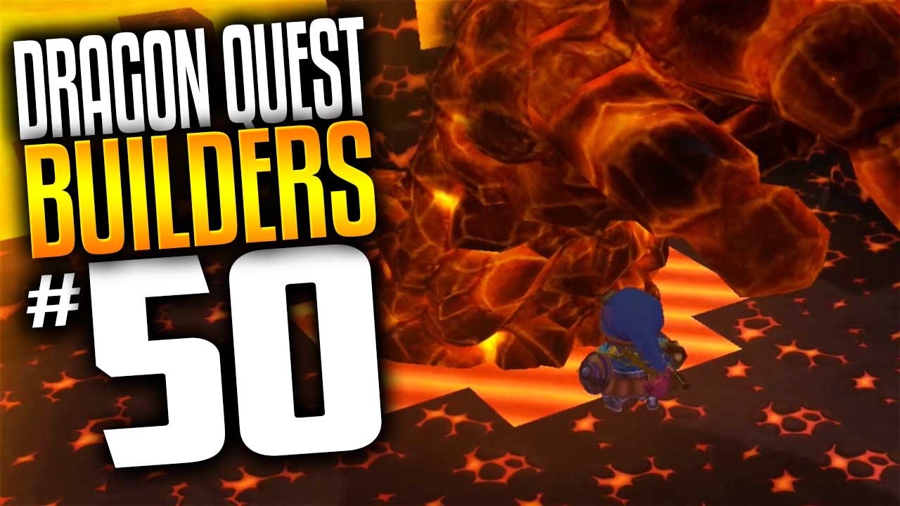 Dragon Quest Builders Gameplay - Ep 50- Magmalice Giant Hand Battle ...