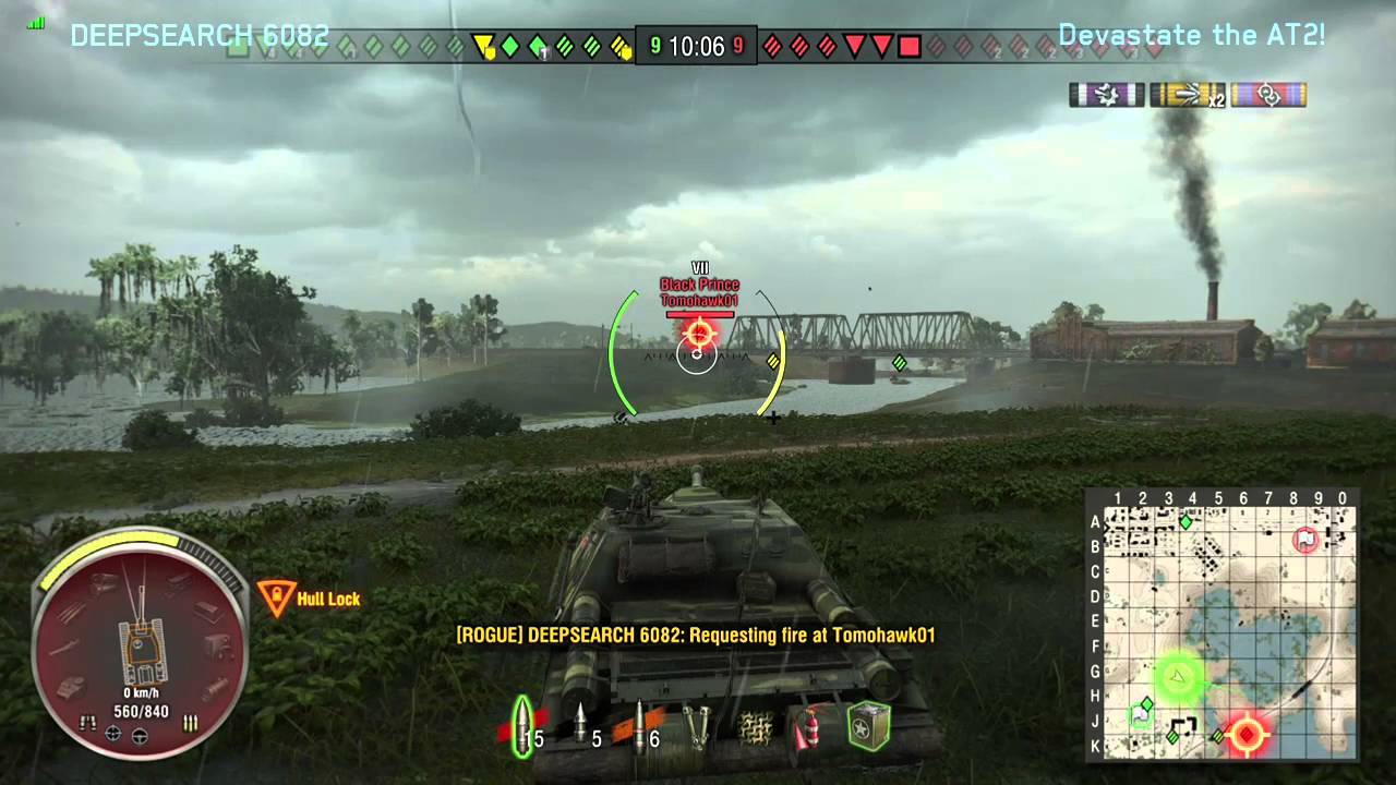 WoT Devastating the AT2! World of Tanks - YouTube