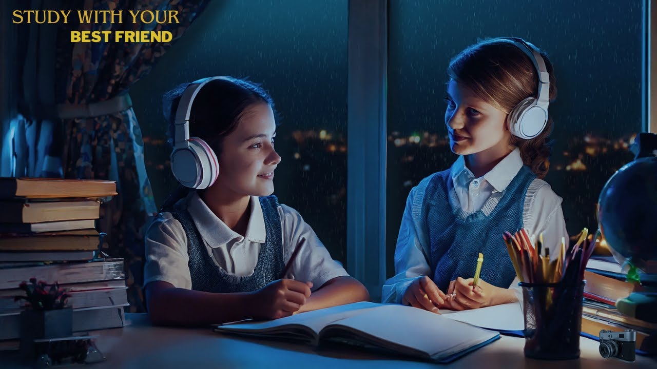 Exam Preparation || Study with your Bestie || Study with Positive Vibes ...